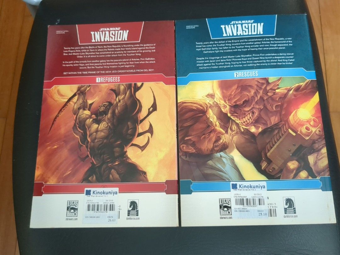 Star Wars Invasion Volume 1 - 2, Hobbies & Toys, Books & Magazines ...