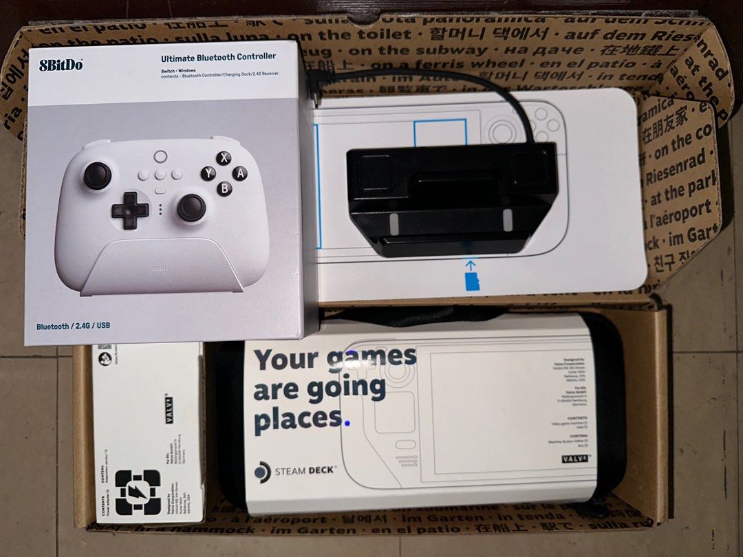 Steam Deck (price negotiable for sure buyer), Video Gaming, Video Game ...