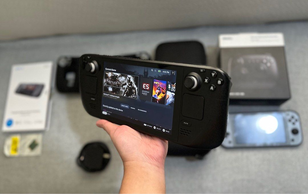 Steam Deck 512gb 100% Battery Health, Video Gaming, Video Game Consoles ...