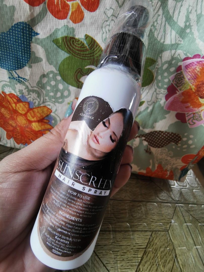 Sunscreen Hair Spray, Beauty & Personal Care, Hair on Carousell