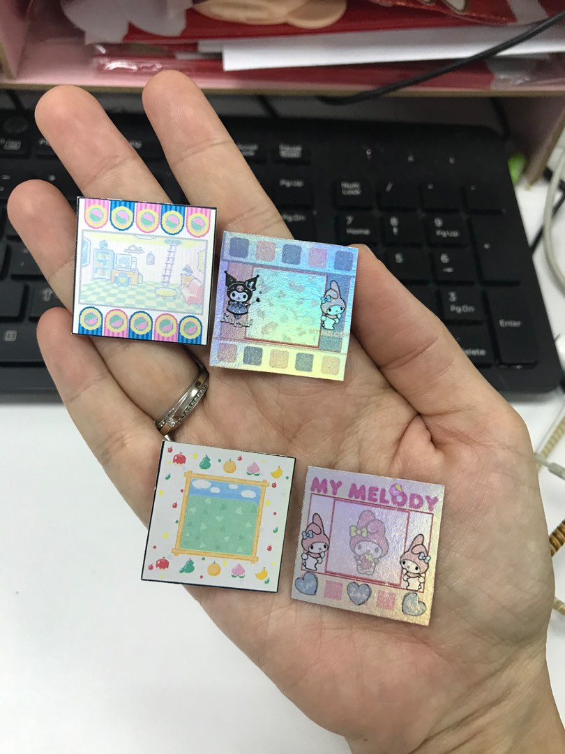 Tamagotchi background paper, Hobbies & Toys, Toys & Games on Carousell