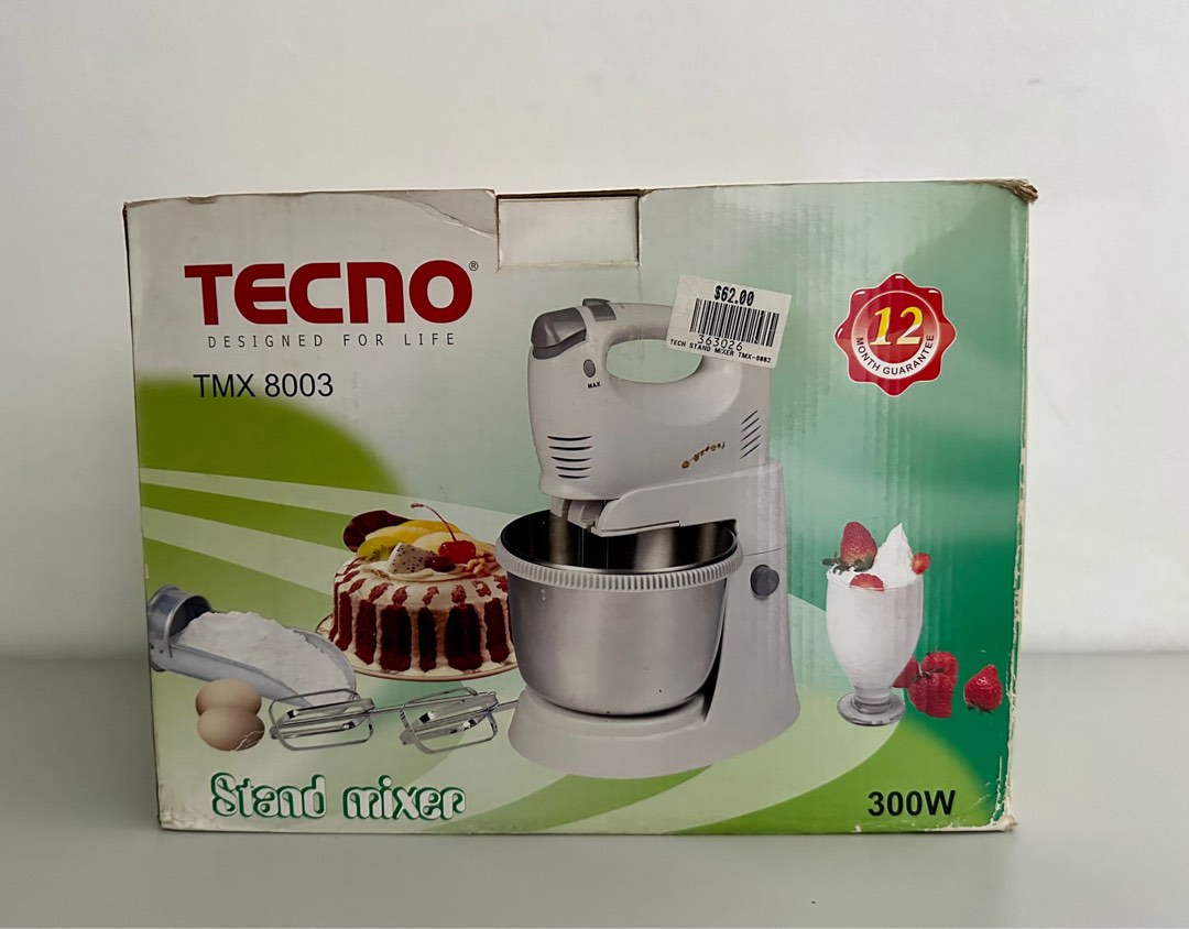 Techno TMX8003 stand mixer, TV & Home Appliances, Kitchen Appliances ...