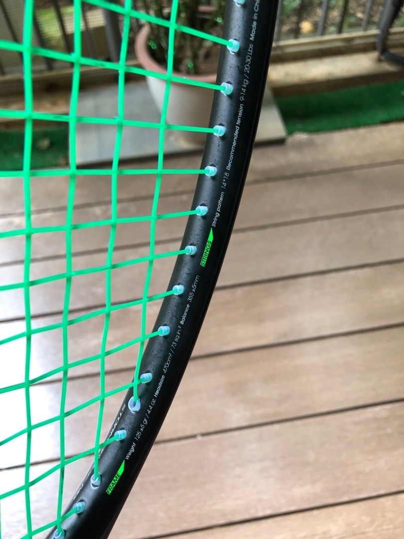 Tecnifibre Supreme Curve 125 squash racket, Sports Equipment, Sports ...