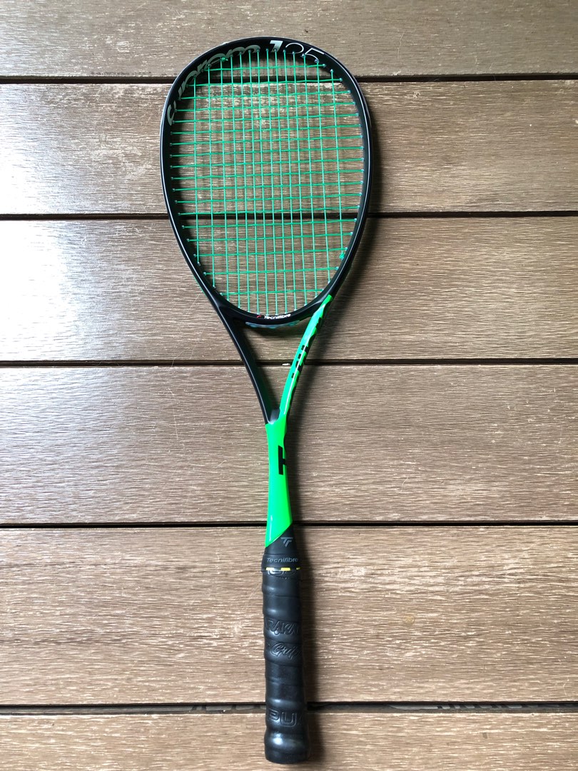 Tecnifibre Supreme Curve 125 squash racket, Sports Equipment, Sports ...