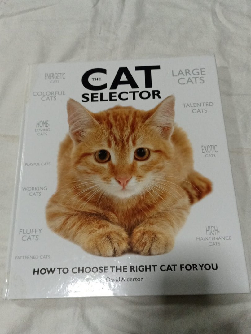The Cat Selector - David Alderton Book, Hobbies & Toys, Books & Magazines, Fiction & Non-Fiction ...
