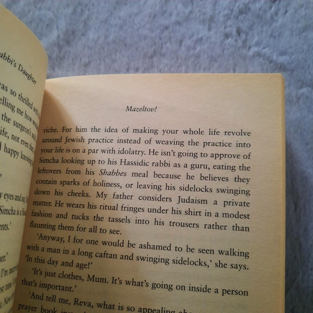 The Rabbi's Daughter by Reva Mann on Carousell