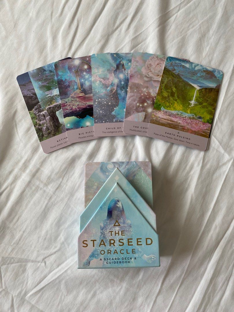 The Starseed Oracle Deck & Guidebook on Carousell