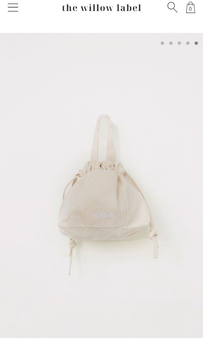 The willow label mini tote bag coconut, Women's Fashion, Bags & Wallets ...