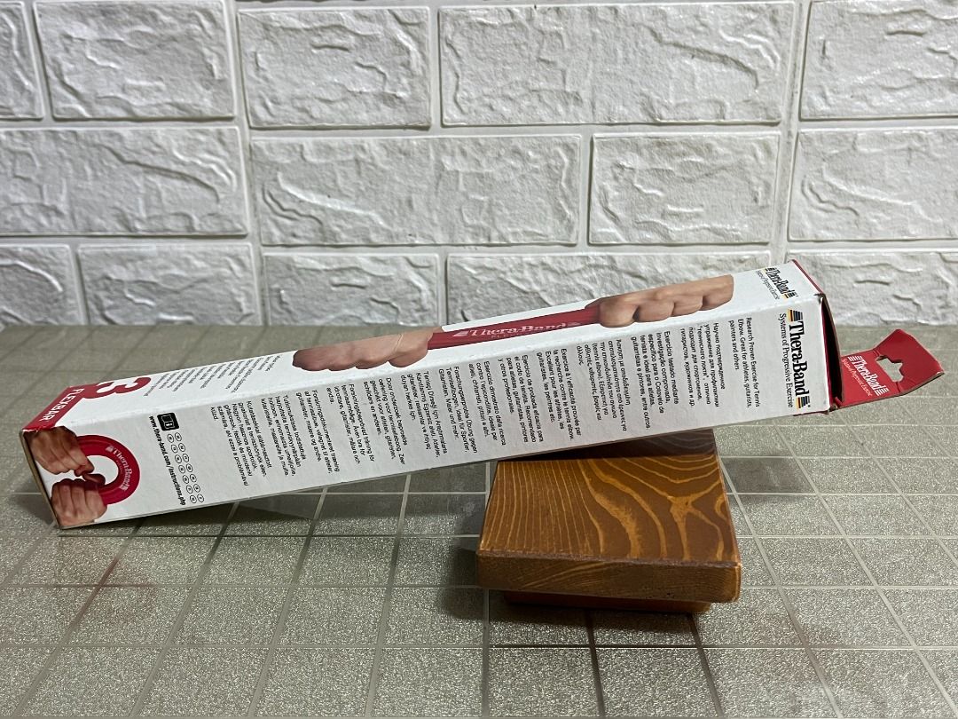 TheraBand Flexbar - Red, Sports Equipment, Exercise & Fitness, Toning ...