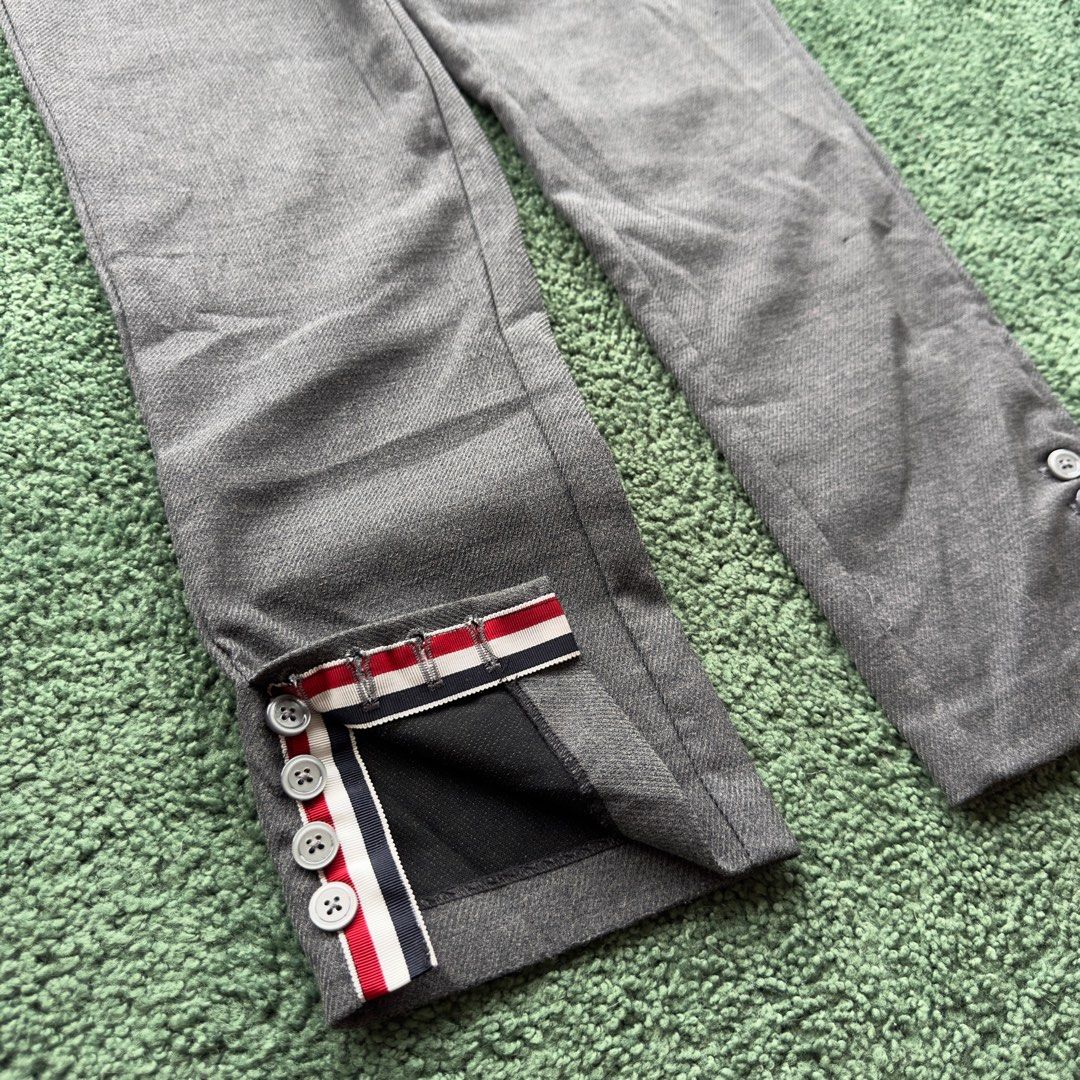 Thom Browne - 3 Bar Logo Trouser on Carousell