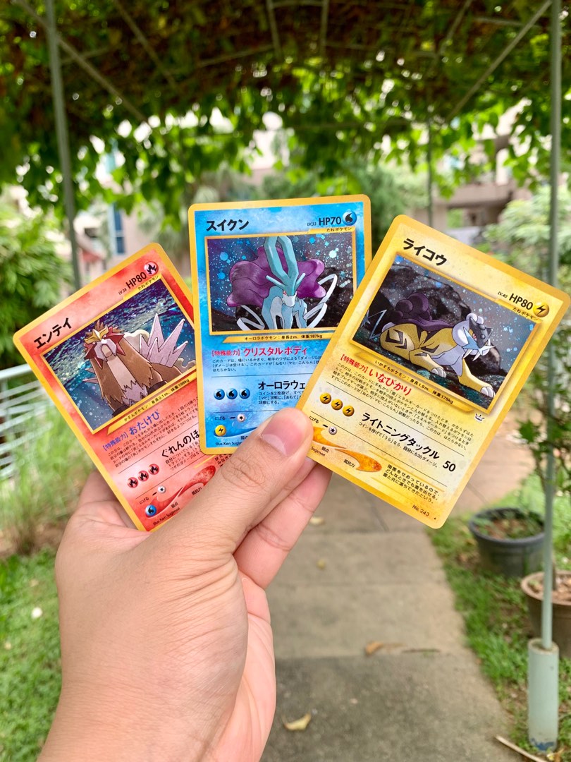 Title: [Set] Entei Suicune Raikou Neo Revelations Japanese TCG Pokemon ...