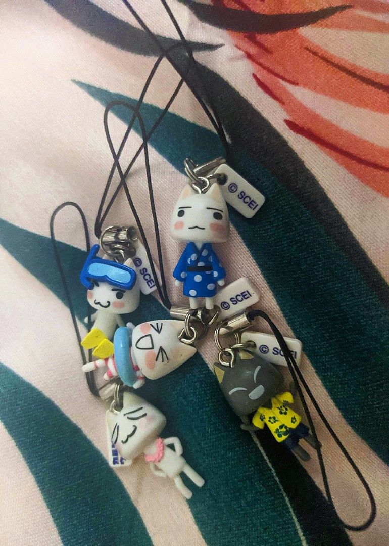 Toro Inoue and Kuro Phone Charms on Carousell