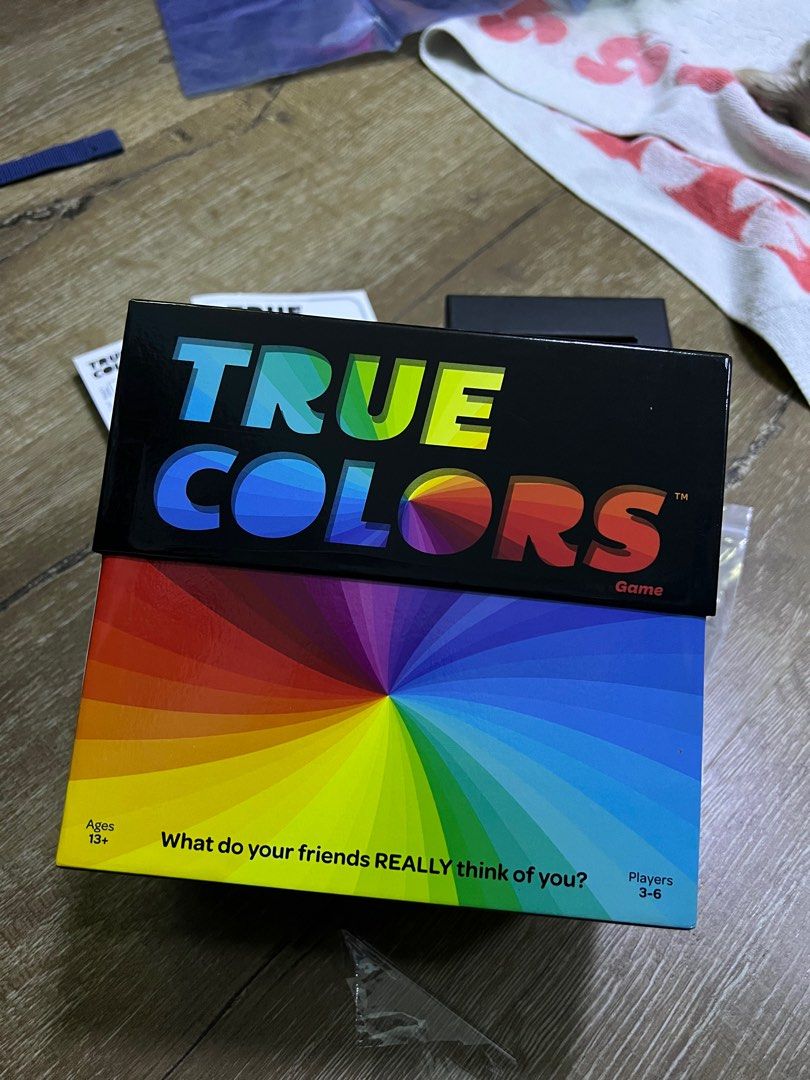 True Colors Party Game, Hobbies & Toys, Toys & Games on Carousell