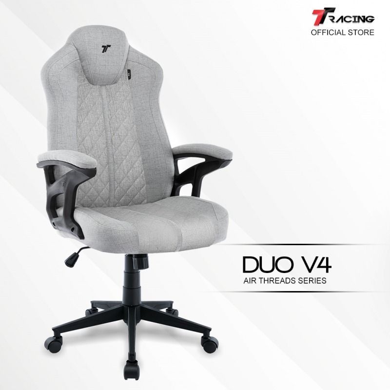 TTRacing Duo V4 Air Threads Fabric Gaming Ergonomic Chair, Furniture ...
