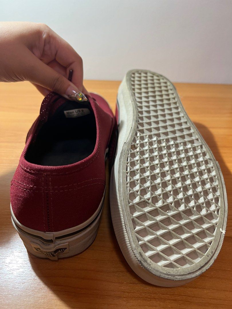 Vans Classic Maroon on Carousell
