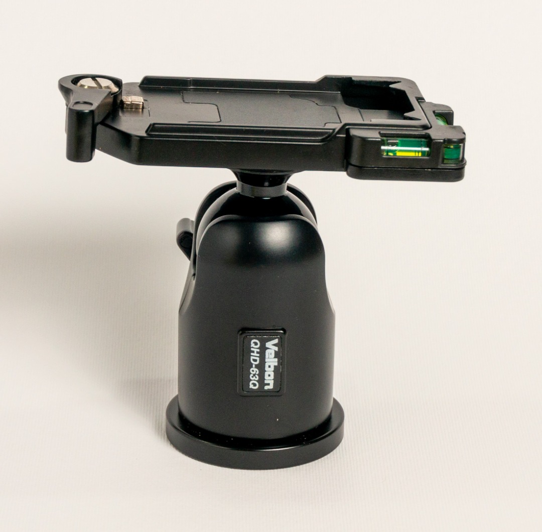 Velbon QHD-63Q ballhead. (Without Quick Release Plate), Photography ...