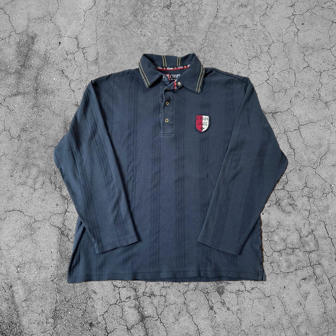 Vintage Chaps by ralph lauren polo shirt on Carousell