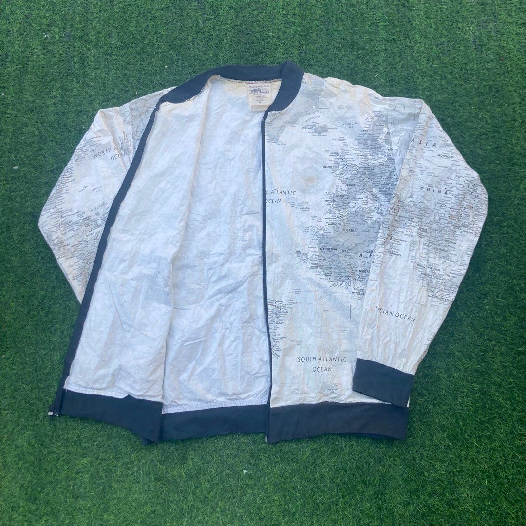 VINTAGE MAP KURT KOBAIN JACKET, Men's Fashion, Coats, Jackets and ...