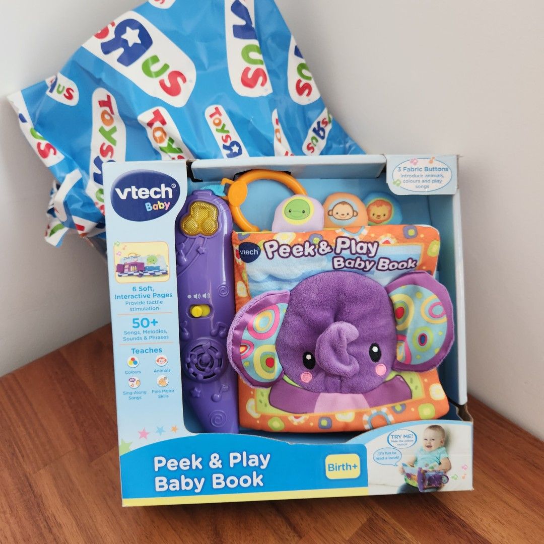 VTech Baby Peek and Play Baby Book.., Babies & Kids, Infant Playtime on ...