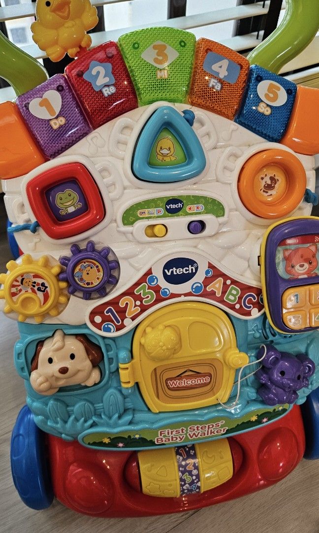 VTech First Steps Baby Walker (mobile phone), Babies & Kids, Infant ...