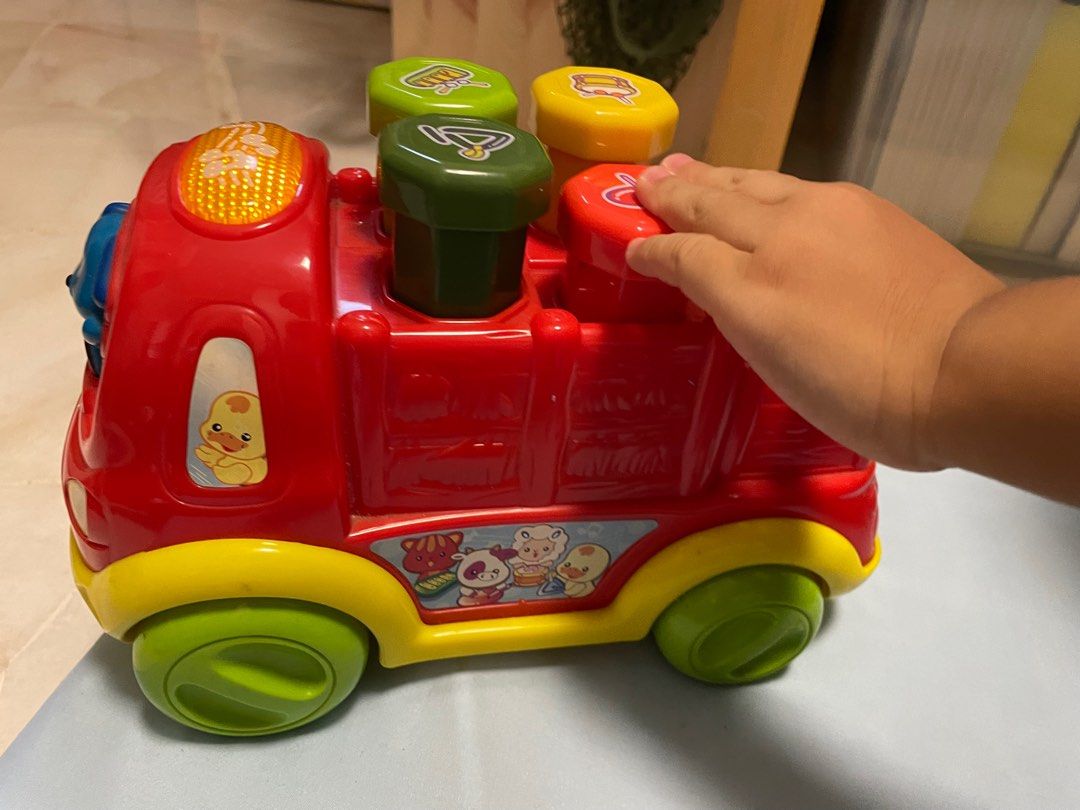 Vtech toy car, Babies & Kids, Infant Playtime on Carousell