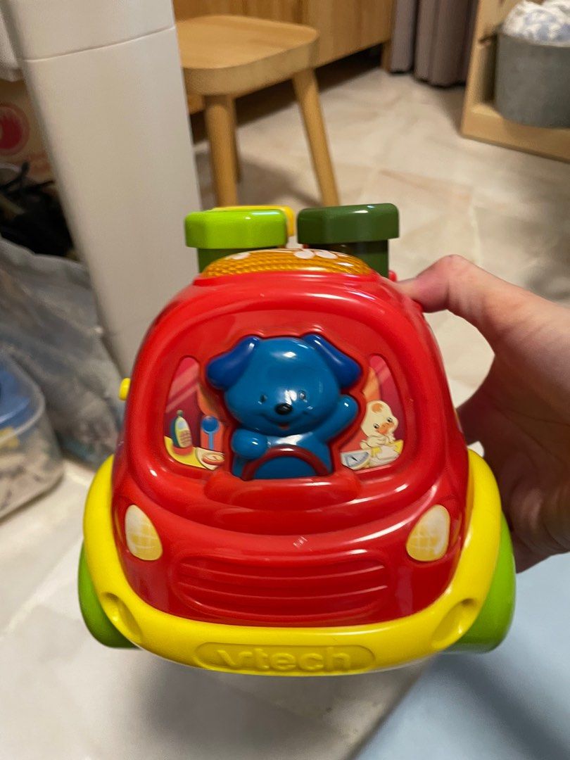 Vtech toy car, Babies & Kids, Infant Playtime on Carousell