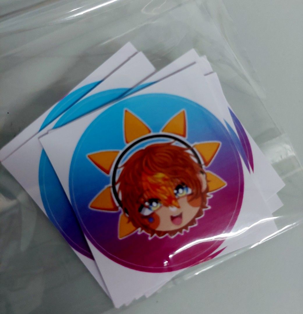 Waterproof Vinyl Sticker 2x2" FNAF Devi's Art Set of 7 on Carousell