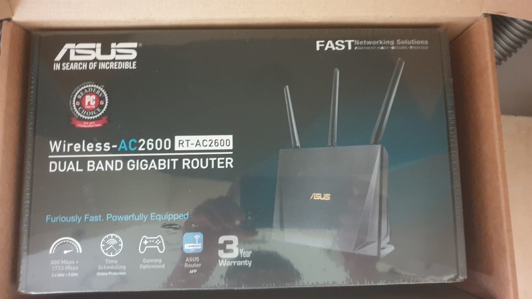 Wireless-AC2600 RT-AC2600, Computers & Tech, Parts & Accessories ...