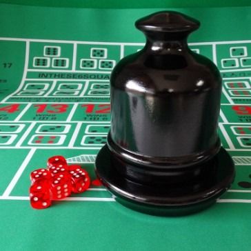 Wooden Dice Cup Sic Bo Game Dice Shaker (H0691), Hobbies & Toys, Toys ...