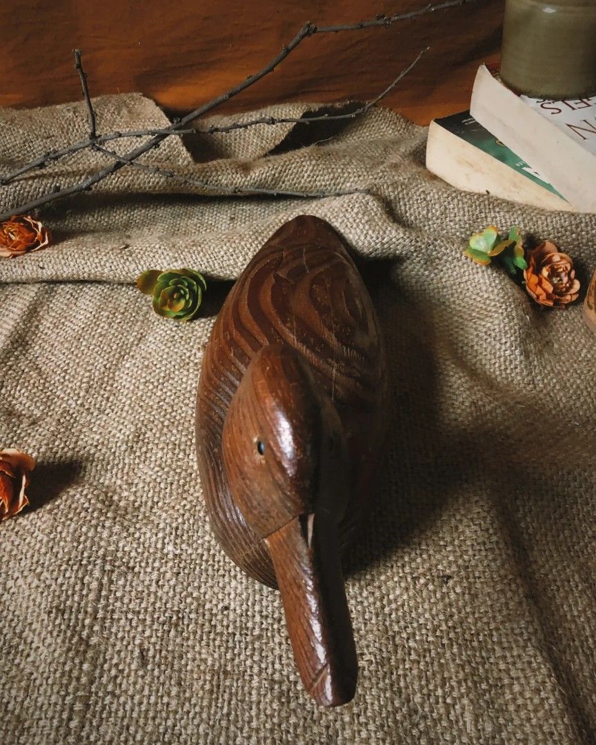 Wooden Duck Decoy, Furniture & Home Living, Home Decor, Other Home ...