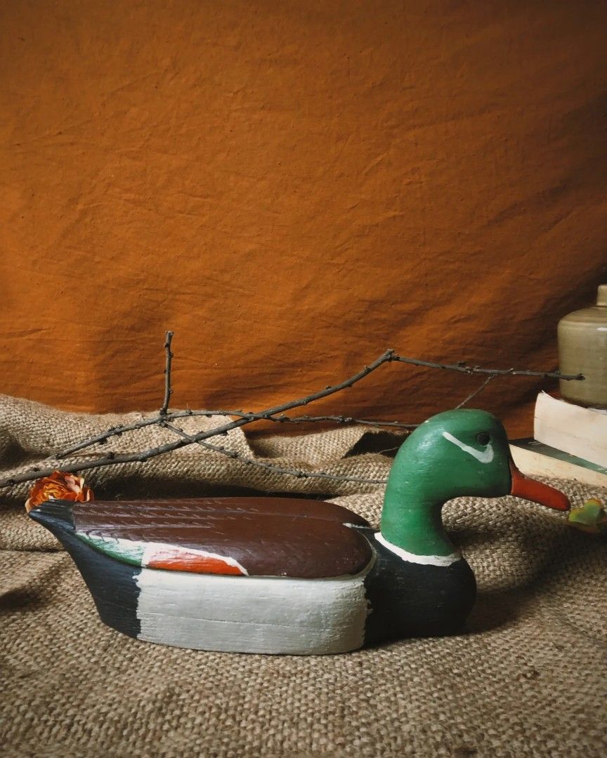 Wooden Duck Decoy, Furniture & Home Living, Home Decor, Other Home ...