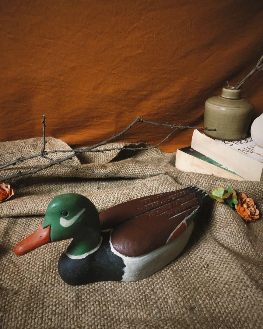 Wooden Duck Decoy, Furniture & Home Living, Home Decor, Other Home ...