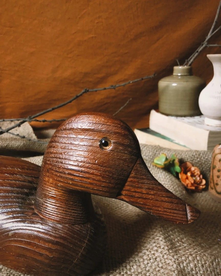 Wooden Duck Decoy, Furniture & Home Living, Home Decor, Other Home ...