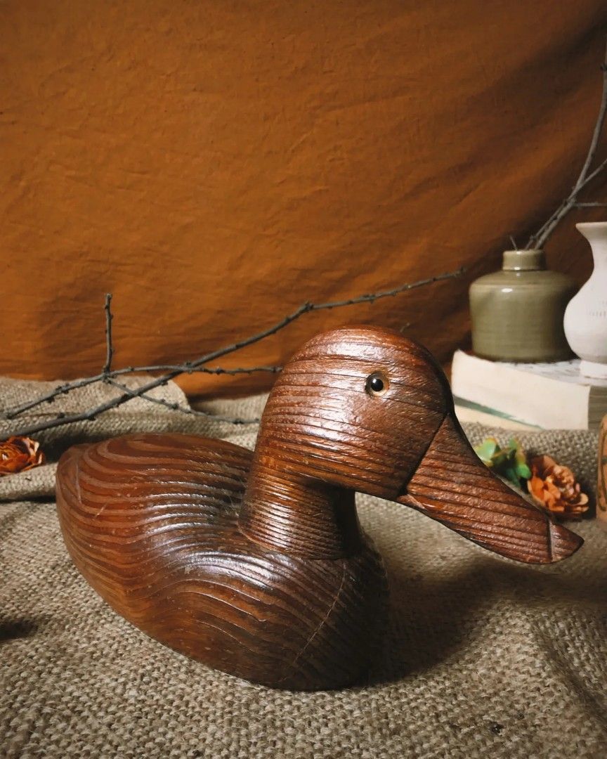 Wooden Duck Decoy, Furniture & Home Living, Home Decor, Other Home ...