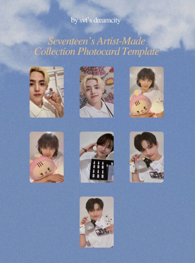[wts/sharing] OPENED NEW SET seventeen svt jun artist collection o.c.l ...