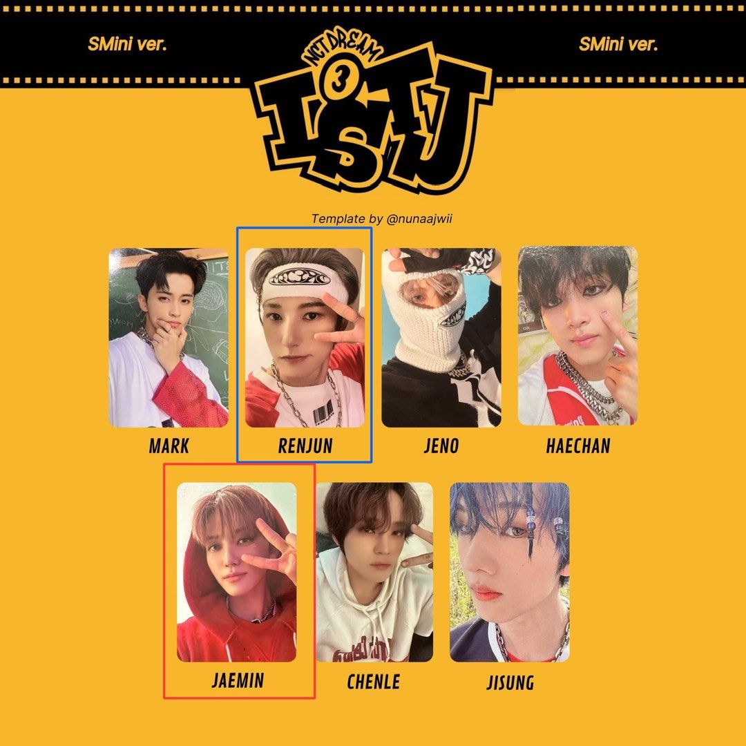 wtt nct dream istj smini photocard, Hobbies & Toys, Memorabilia & Collectibles, K-Wave on Carousell