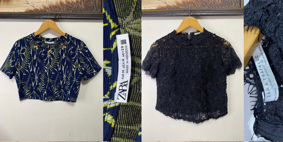 Zara Tops, Women's Fashion, Tops, Blouses on Carousell