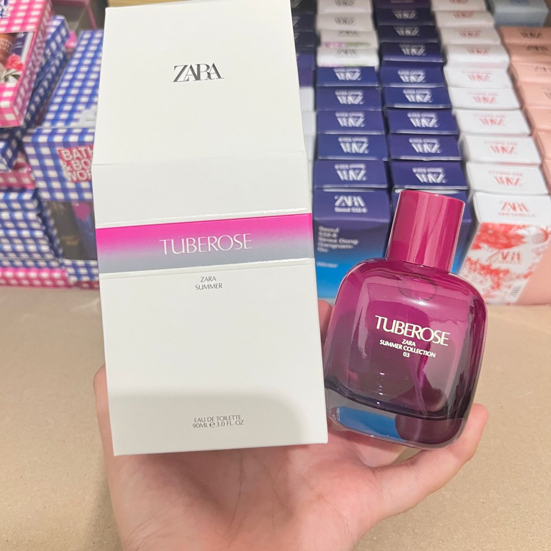 zara tuber rose parfum, Barang Mewah, Aksesoris di Carousell