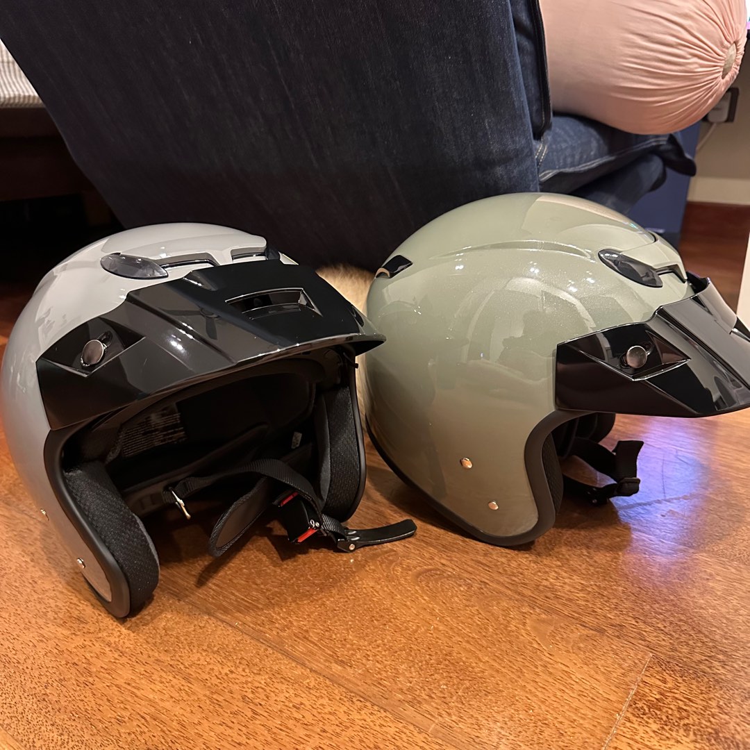 Zeus helmet, Motorbikes on Carousell