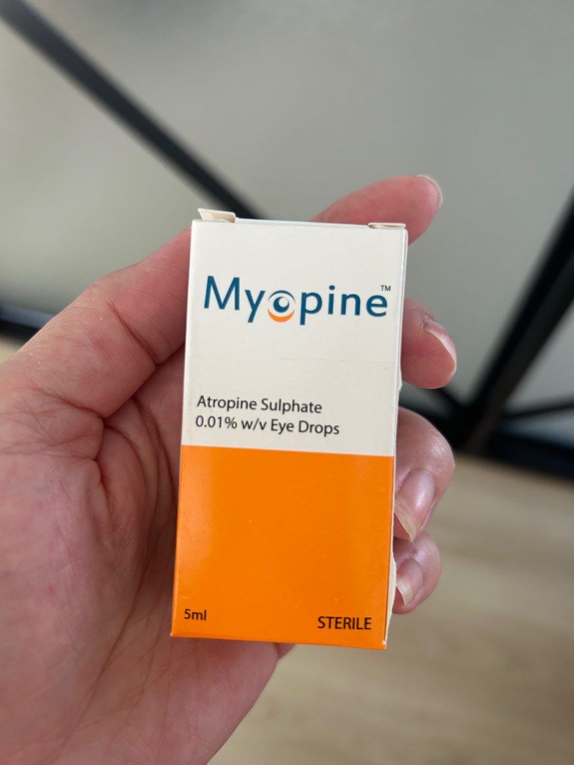 0.01% Atropine eye drops, Health & Nutrition, Medical Supplies & Tools ...