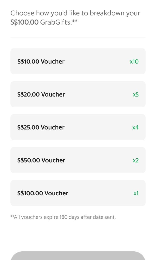 $100 Grab Voucher, Tickets & Vouchers, Vouchers on Carousell