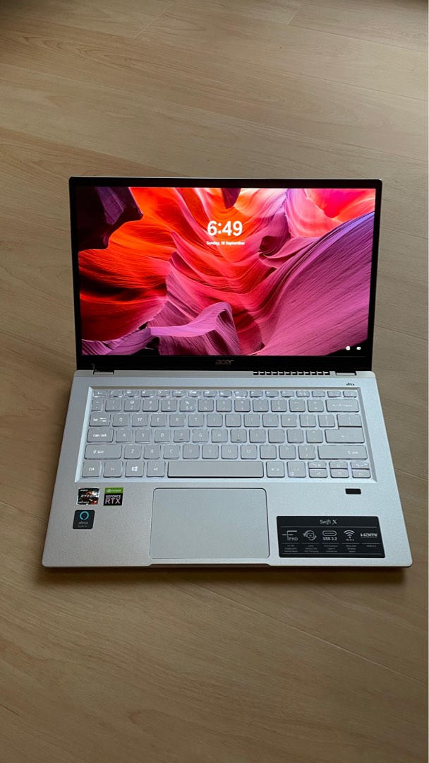 Kg Lightweight Gaming Laptop Acer Swift X U RTX Ti Computers Tech Laptops