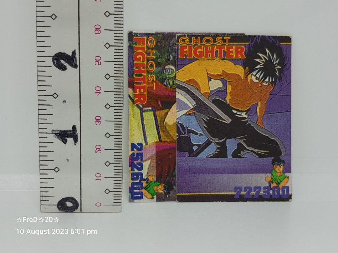 1990s Ghost Fighter D'Best Eugene Half Size Teks (2pcs), Hobbies & Toys ...