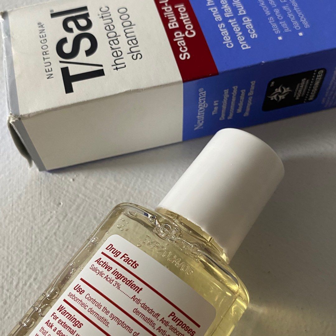Authentic Neutrogena T/Sal Therapeutic Shampoo - Scalp Build-up Control ...