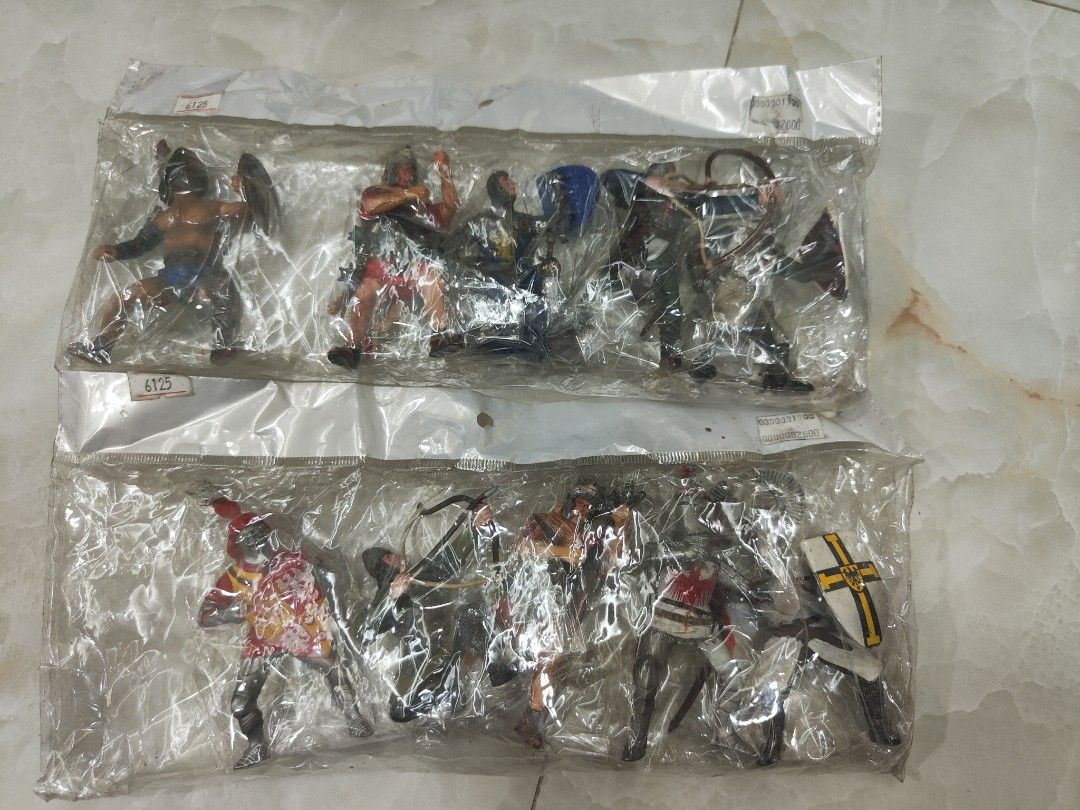 2006 BBI warriors of the world Roman 10 gladiator figures collection ...