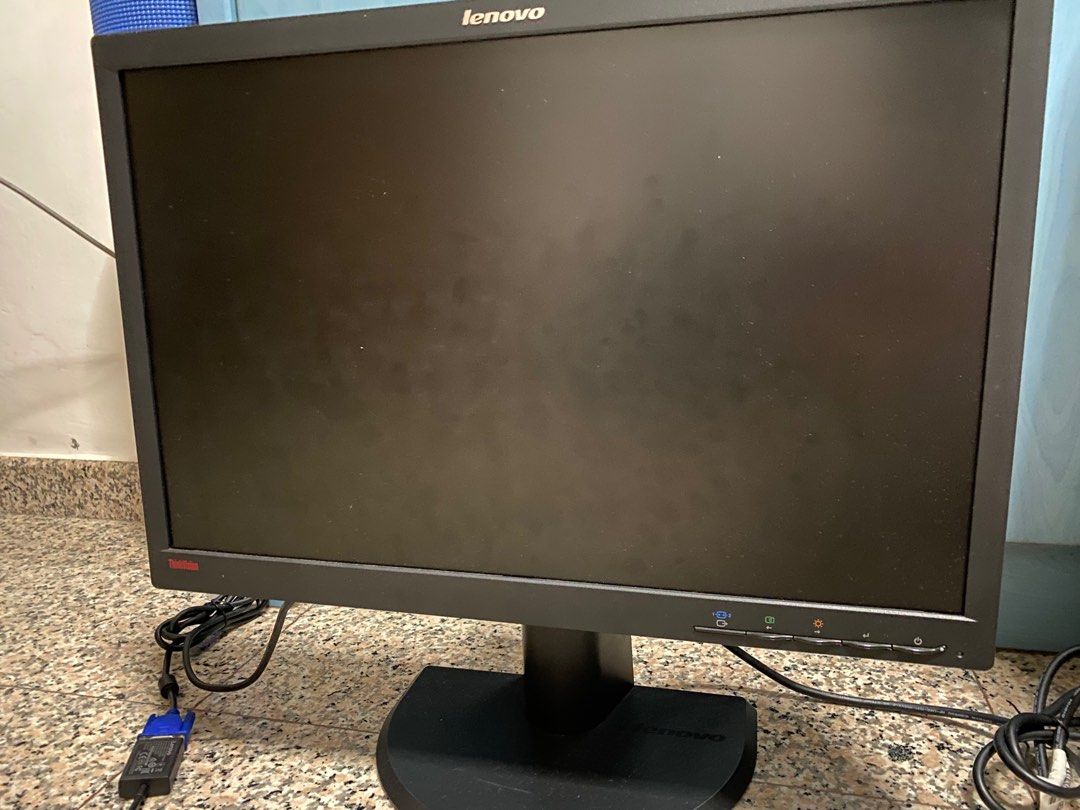 22 inch Lenovo Thinkvision Monitor Screen, Computers & Tech, Parts ...