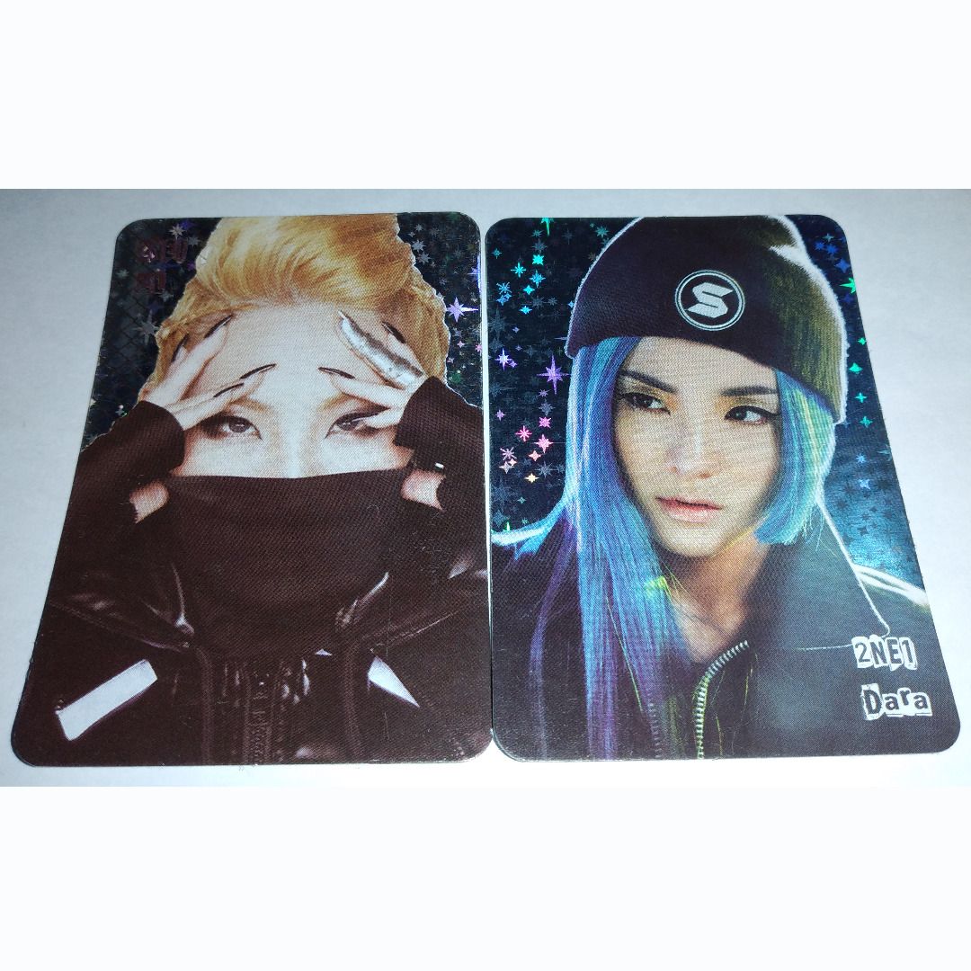 [有貨3張]2NE1 閃咭 白咭 Yes Cards Dara CL 韓國 女團 韓團 女歌手 收藏咭 絶版, 興趣及遊戲, 收藏品及紀念品, 韓流 - Carousell