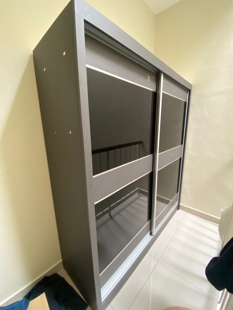 6Ft x 6Ft Wardrobe sliding cabinet, Furniture & Home Living, Furniture ...