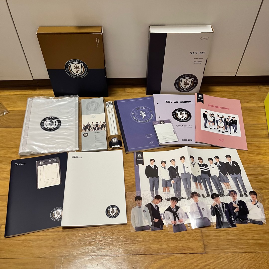 ($5 for all) NCT 127 Back to school 2019 & 2021 sets, Hobbies & Toys ...
