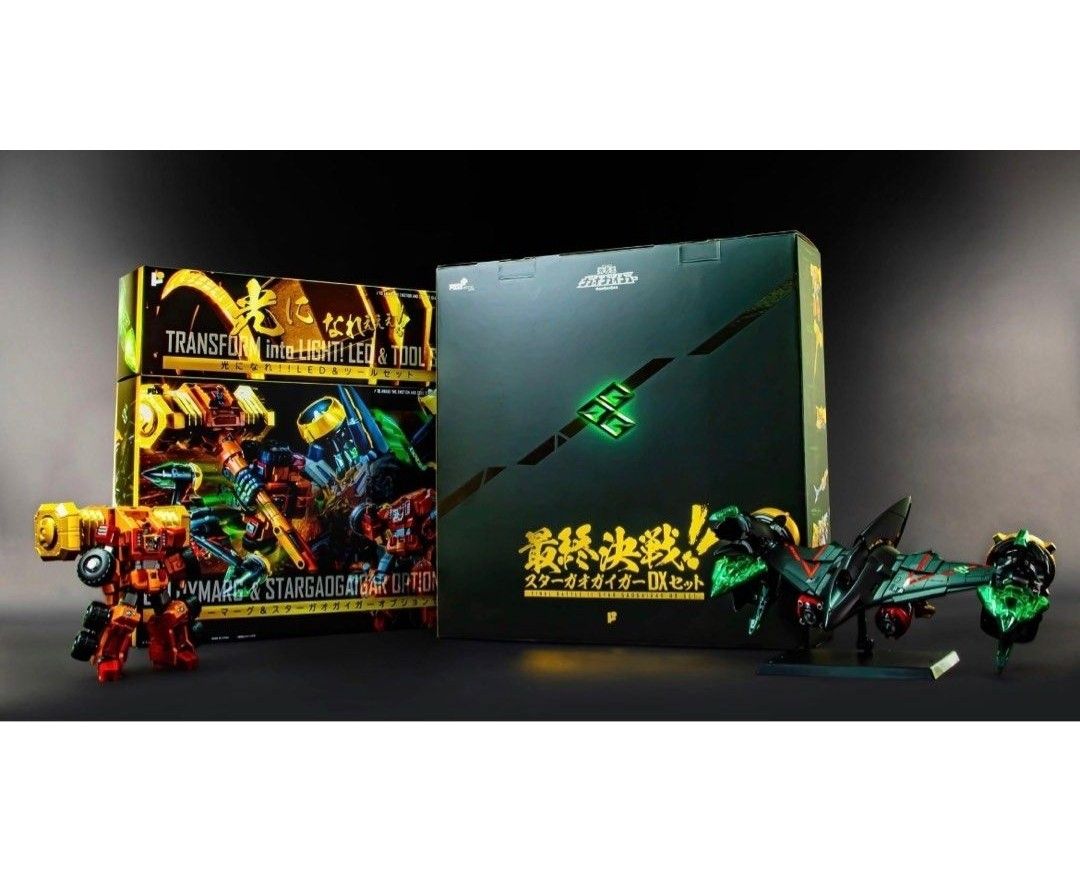 全新 靚盒 Pose Plus GGG Metal series Final Battle Star GAOGAIGAR DX Set ...